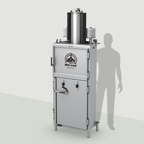 Waste balers and recycling compactors - Mil-tek