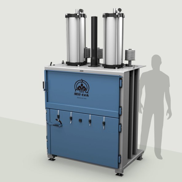 Waste balers and recycling compactors - Mil-tek